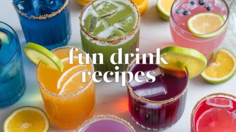 10+ Fun Drink Recipes for Beginners (Easy Cocktails & Mocktails)
