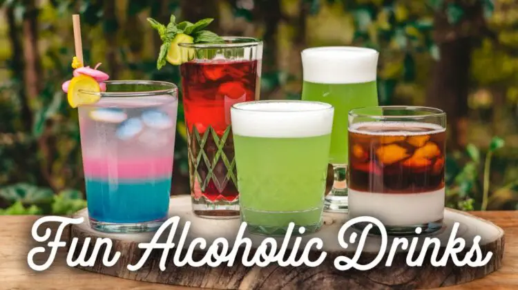 15 Fun Alcoholic Drinks: Easy Recipes for Parties & More