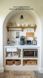 10 Stunning Built-In Coffee Bar Ideas for Your Kitchen [2025 Guide]