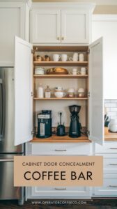 10 Clever Hidden Coffee Bar Ideas for a Clutter-Free Kitchen