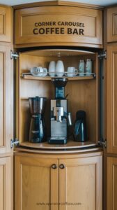 10 Clever Hidden Coffee Bar Ideas for a Clutter-Free Kitchen