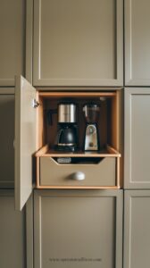 10 Clever Hidden Coffee Bar Ideas for a Clutter-Free Kitchen