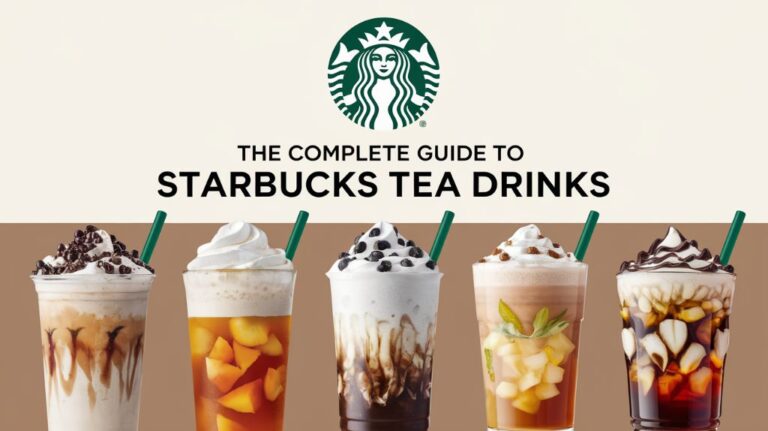 Your Complete Guide to Starbucks Tea Drinks (50 Teas & More!)